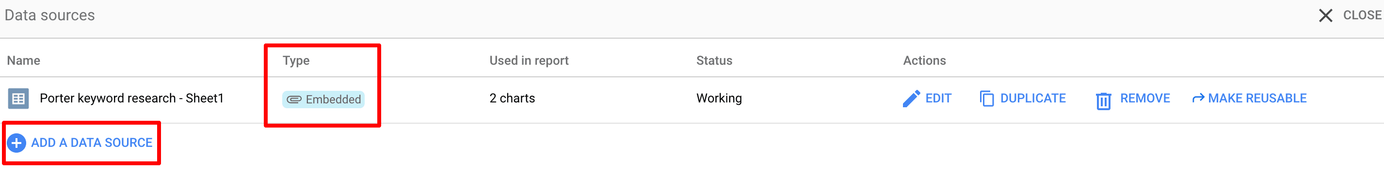 Adding multiple sources to data studio 2 Porter All Things Google 